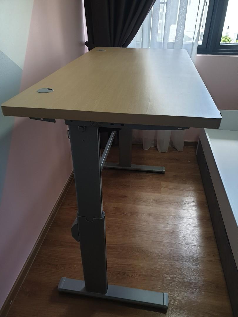 Automatic Height Adjustable Table, Furniture & Home Living, Furniture ...