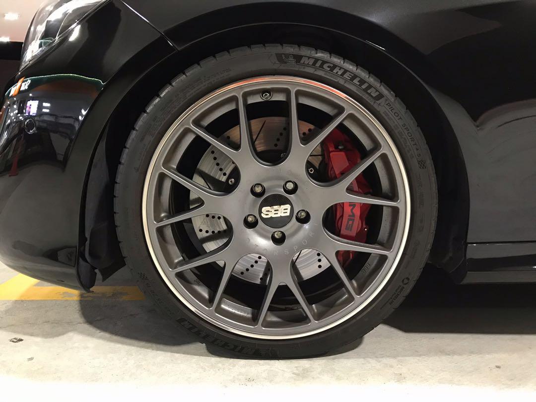 BBS CH-R 19” Staggered Rims, Car Accessories, Tyres & Rims on Carousell