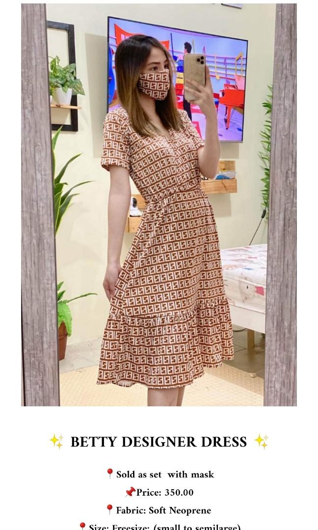Betty dress design and monet dress, Women's Fashion, Dresses & Sets ...