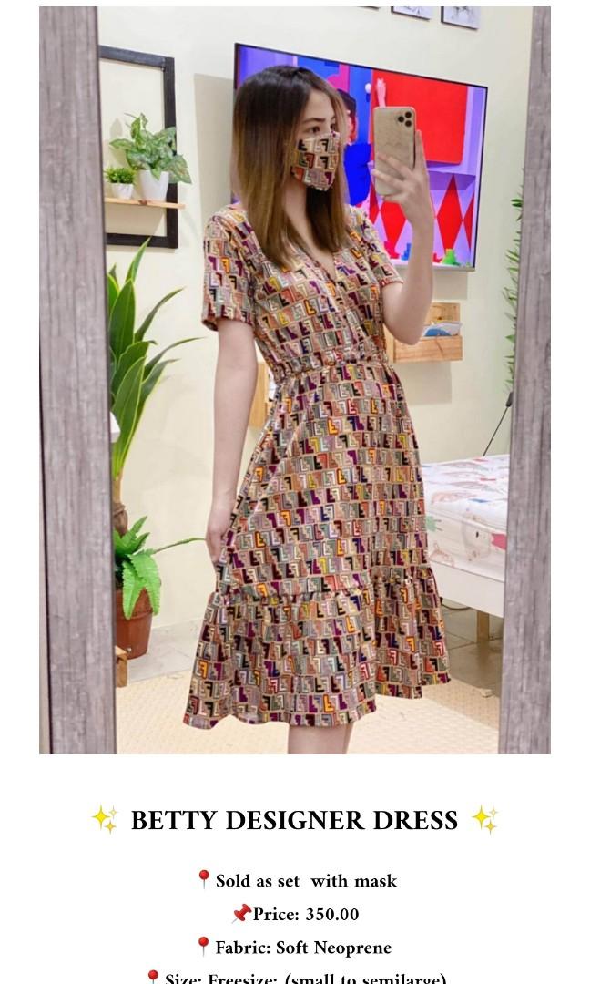 Betty dress design and monet dress, Women's Fashion, Dresses & Sets ...