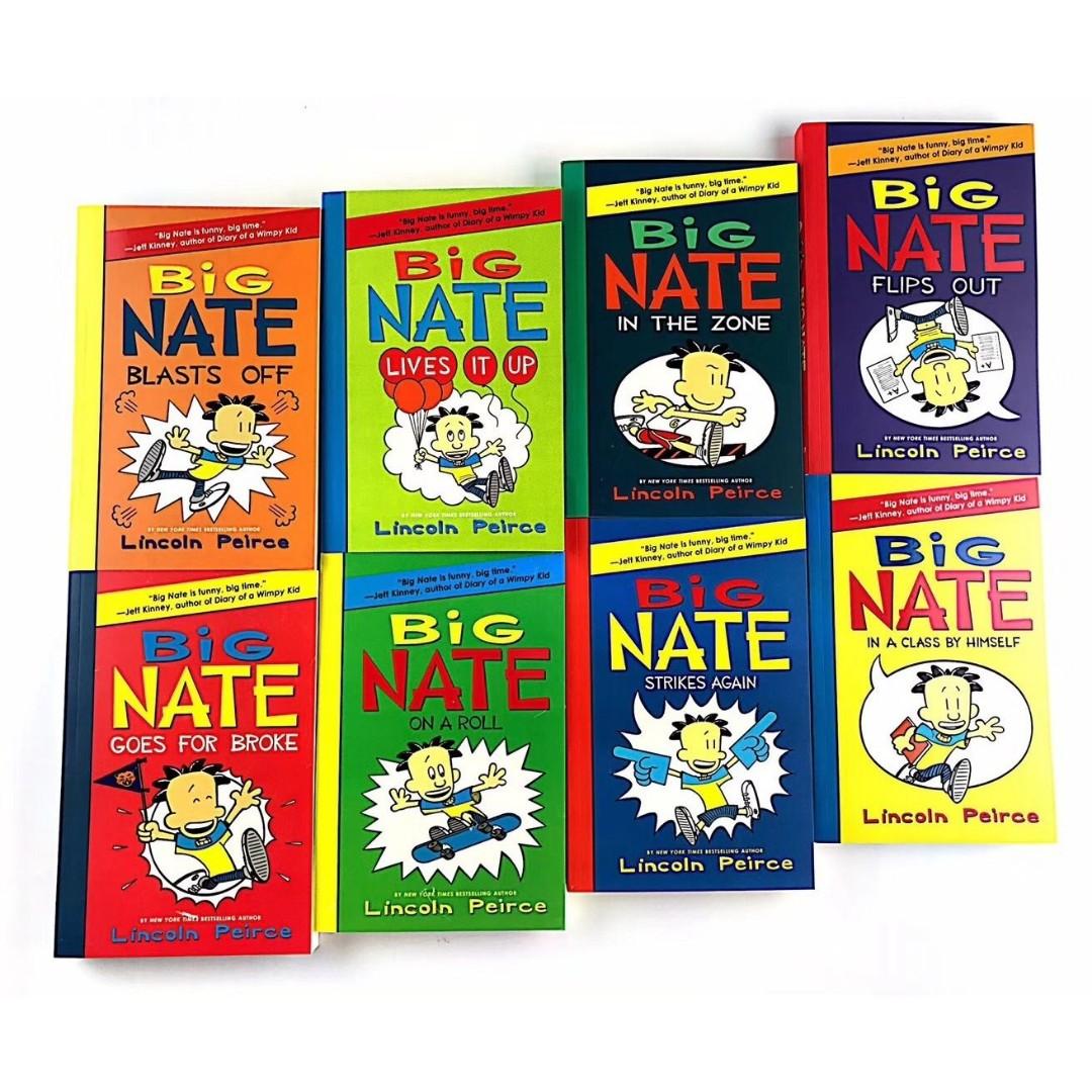 Big Nate Collection Set (8 books), Books & Stationery, Children's Books ...