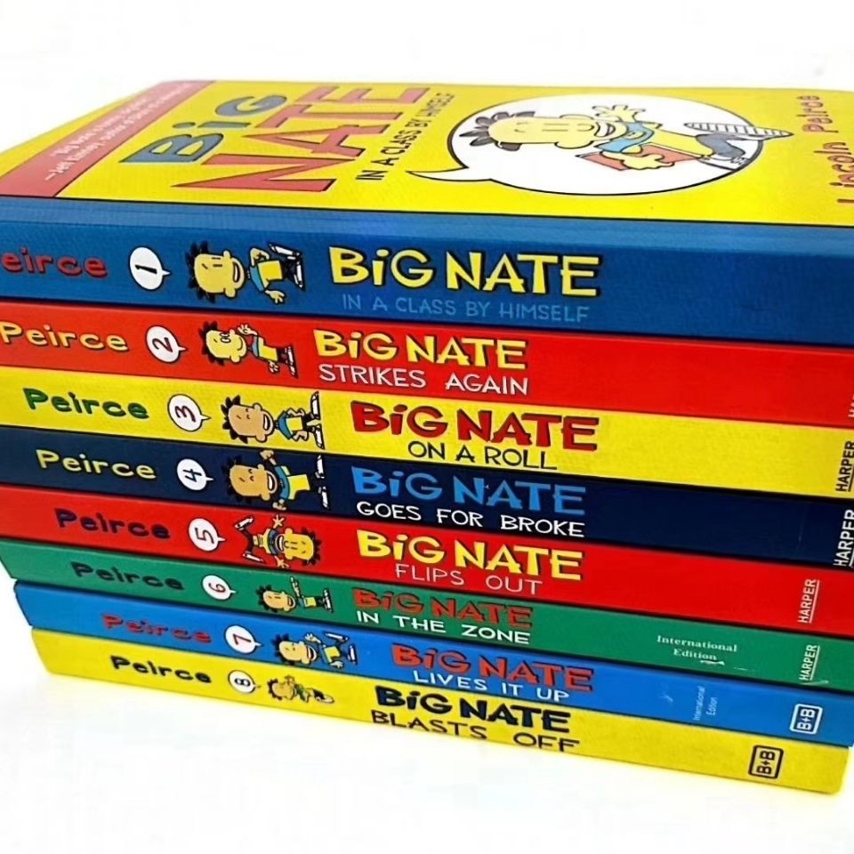 Big Nate Collection Set (8 books), Books & Stationery, Children's Books ...