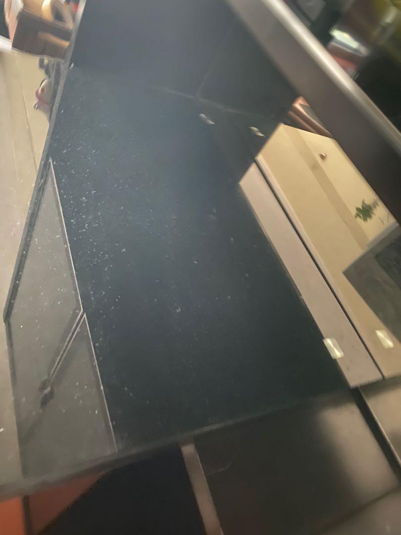 Black bar table (divider/storage/wine rack), Babies & Kids, Baby ...