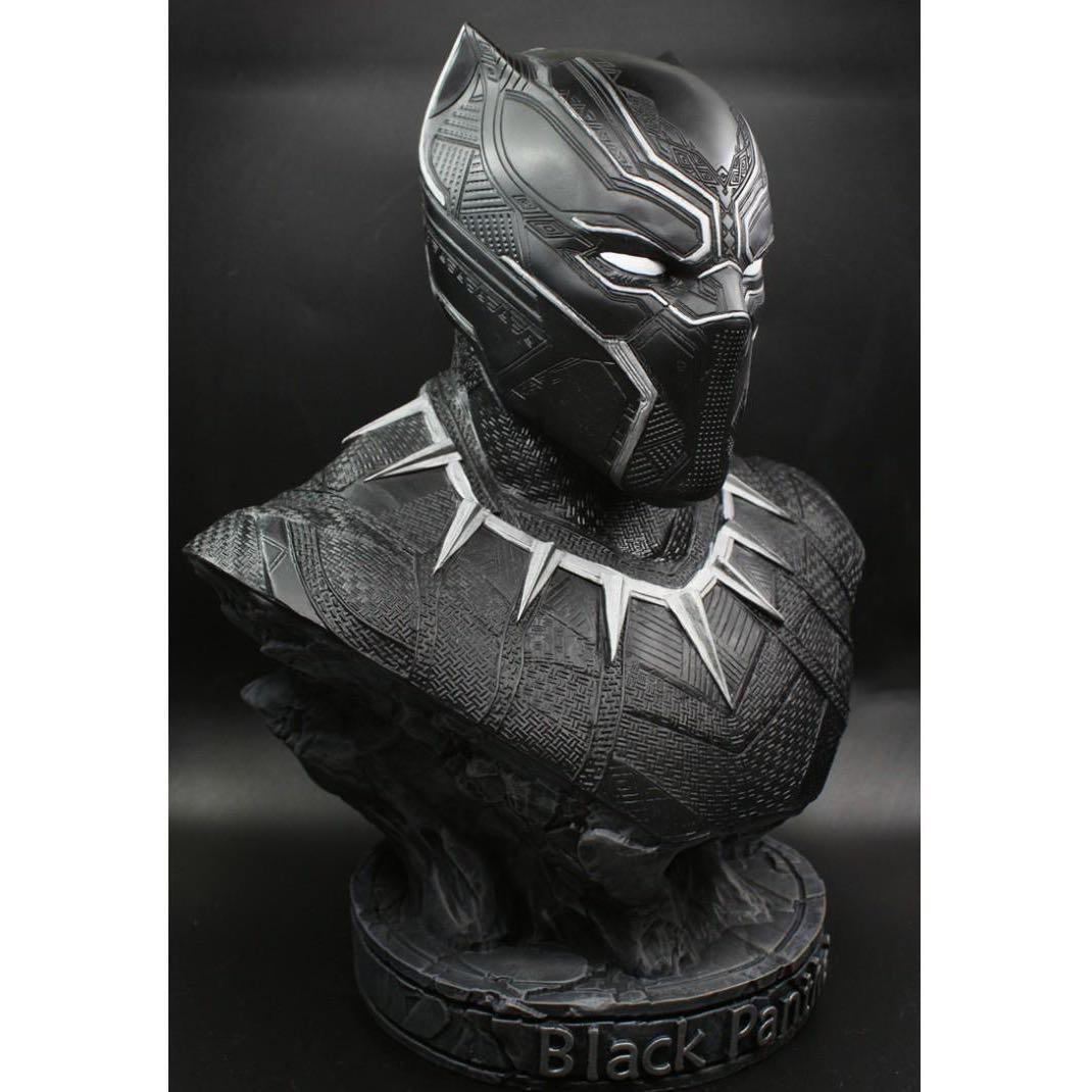 Black Panther Statue Bust 36cm, Hobbies & Toys, Toys & Games on Carousell