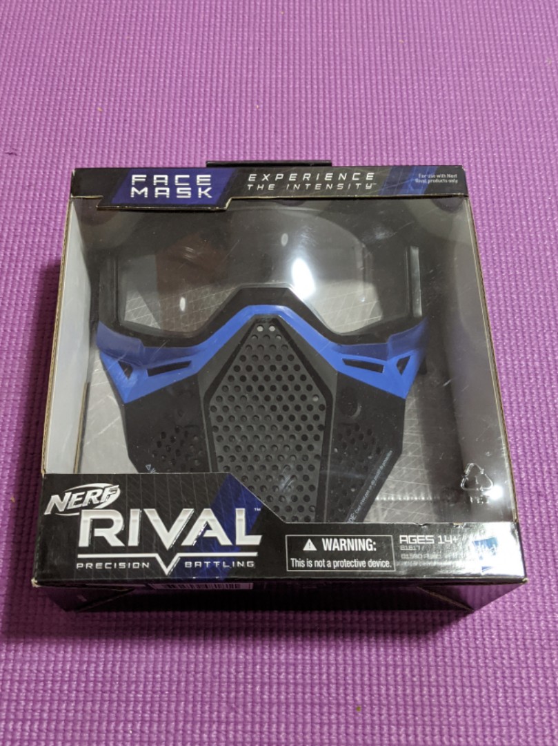 Nerf Rival Mask (Blue). $16, Non-negotiable., Hobbies & Toys, Toys ...