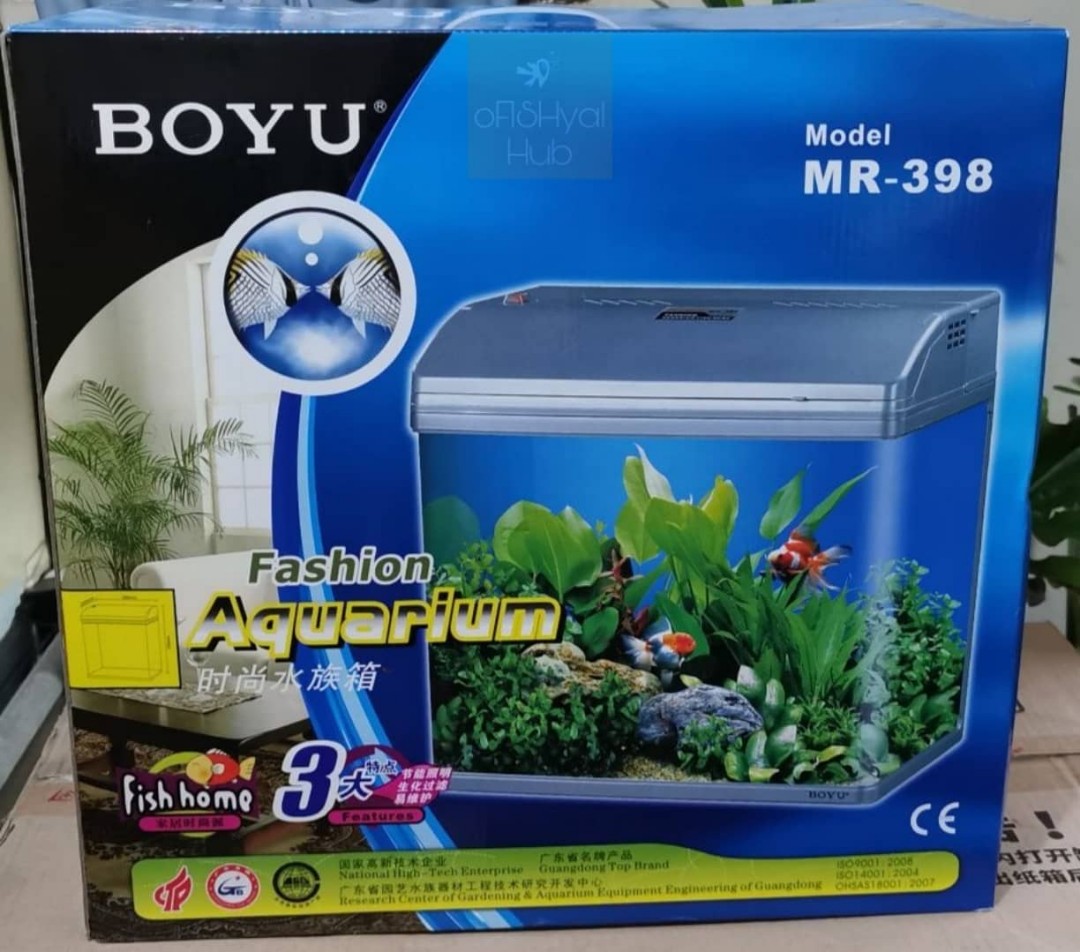 Boyu MR-398 Aquarium Tank Complete Set on Carousell