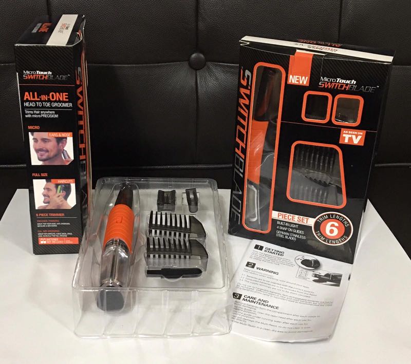 Brand new Micro touch switch blade all in one head to toe groomer, Health & Beauty, Hair Care on ...