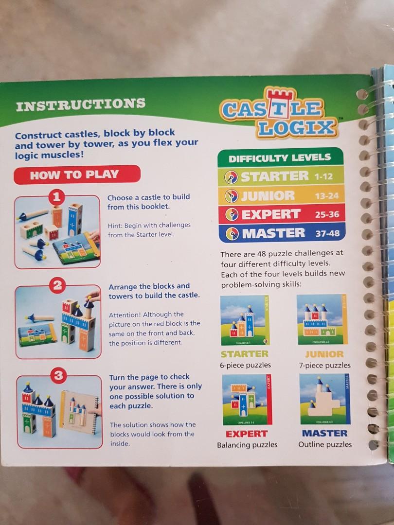 Castle Logix - 3+ years old and above, Hobbies & Toys, Toys & Games on ...