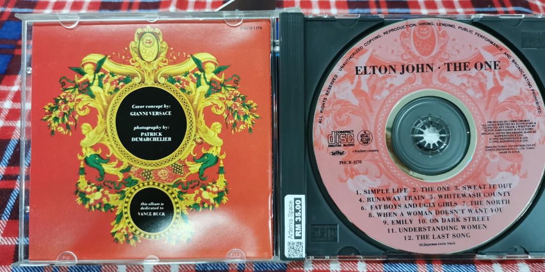 (CD) The One, Elton John, Hobbies & Toys, Music & Media, CDs & DVDs on Carousell