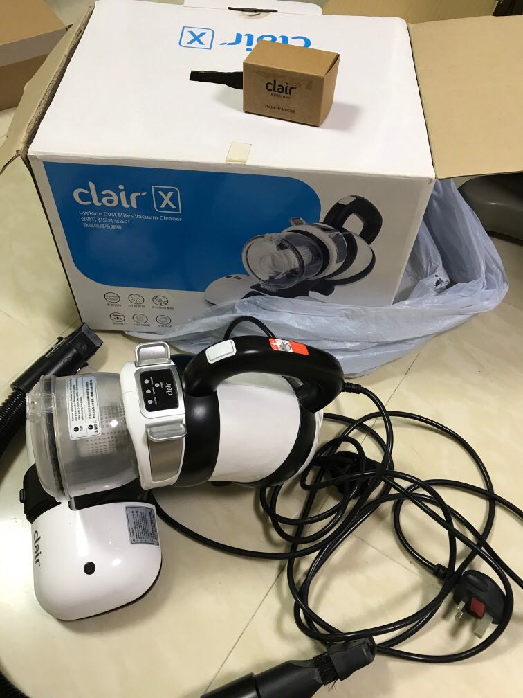 clair X 旋風除蟎吸塵機 連全新濾芯, 家庭電器, 冷氣機及暖風機 - Carousell