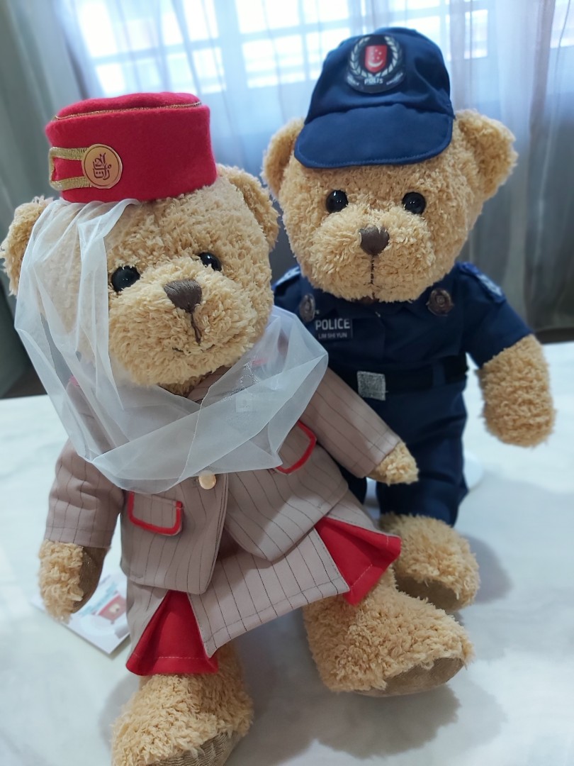 Customized SPF Emirates #angelsbear (32cm Forest Bear), Hobbies & Toys ...