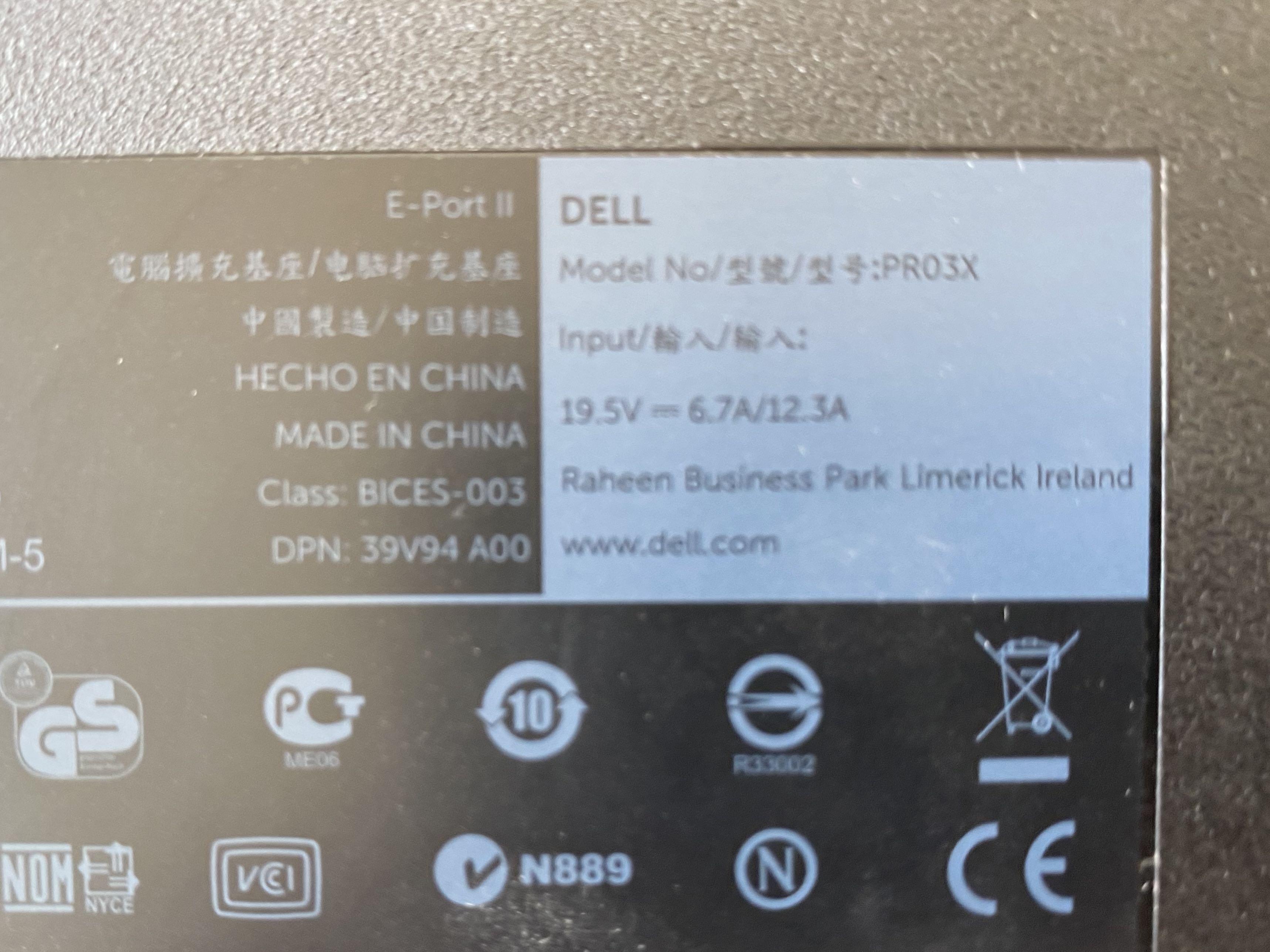Dell Pro3X Docking Station, Computers & Tech, Parts & Accessories ...