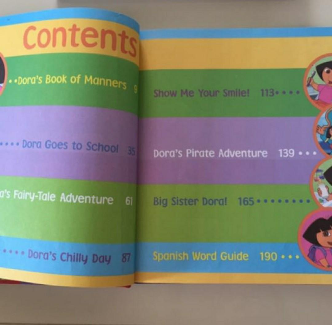 Dora's Big Book of Stories & Dora's Storytime Collection, Hobbies ...