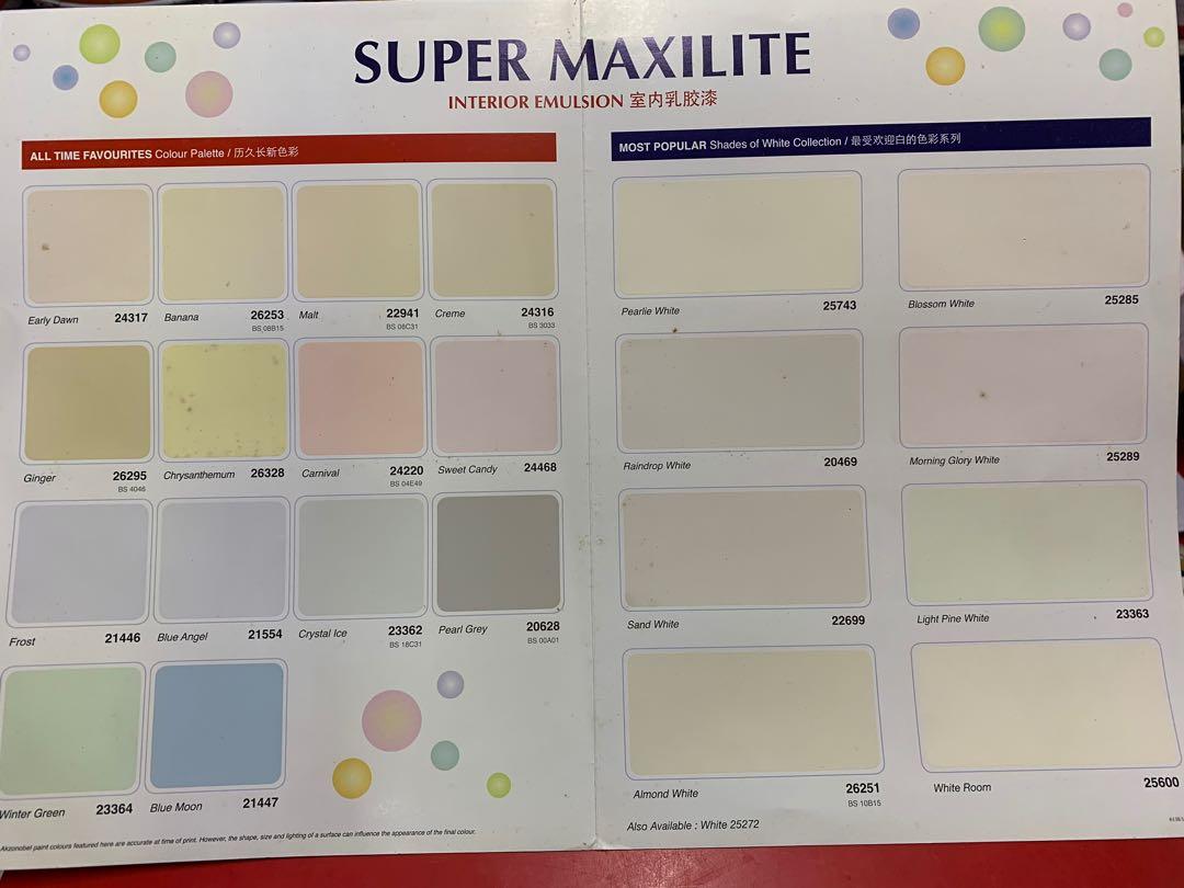 Dulux Maxilite Emulsion Paint, Everything Else on Carousell