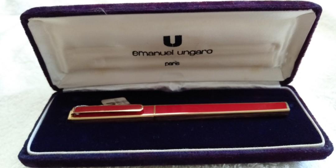 Emanuel Ungaro Ball Pen, Luxury, Accessories on Carousell