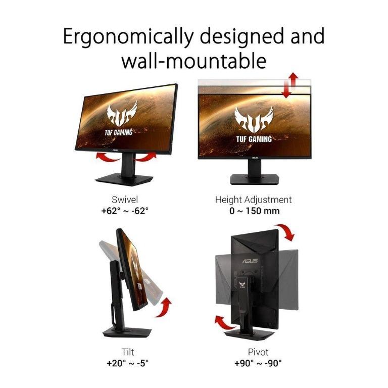 [Free Delivery] ASUS 28 inch UHD 4K (3840x2160) Gaming Monitor – TUF ...