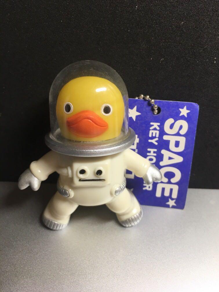GAKO Ga-Ko 太空人 鴨 已絕版 日本製造 匙扣細公仔, 興趣及遊戲, 玩具 & 遊戲類 - Carousell
