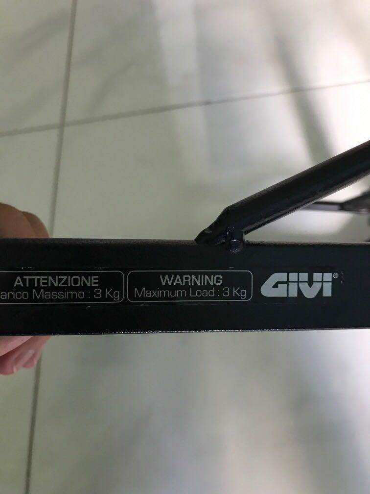 Givi monorack for Yamaha Sniper, Motorcycles, Motorcycle Accessories on ...