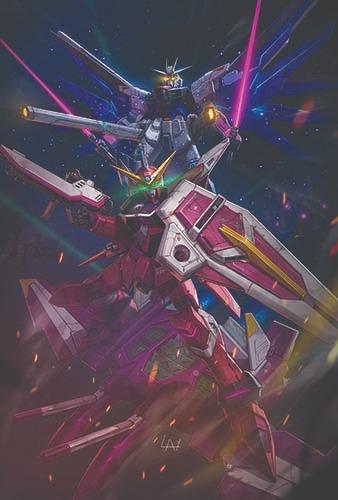 GUNDAM POSTER, Furniture & Home Living, Home Decor, Frames & Pictures ...