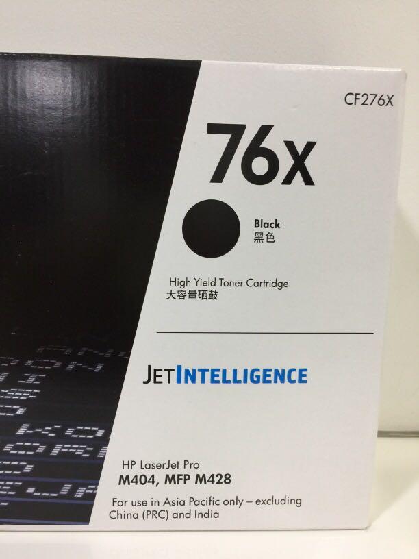 HP 76X CF276X CF276XC Genuine Toner Cartridge, Computers & Tech ...