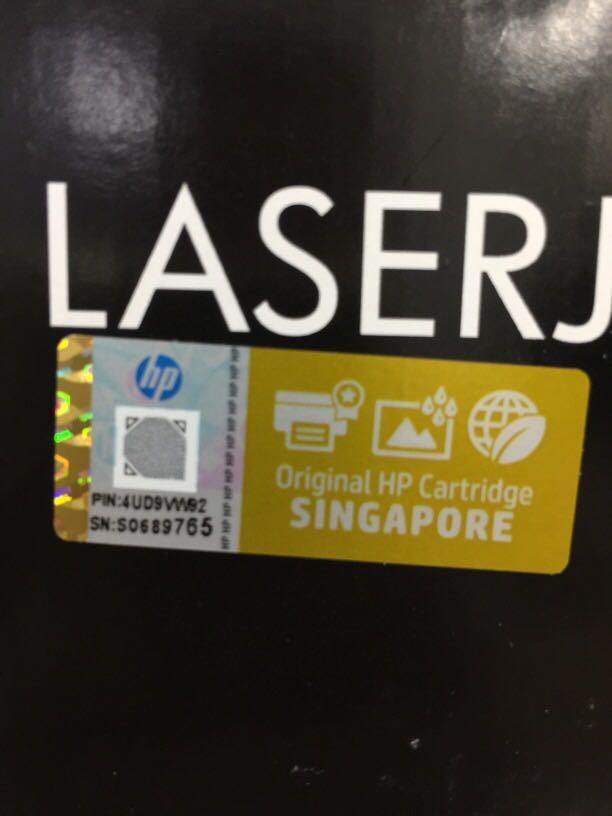 HP 76X CF276X CF276XC Genuine Toner Cartridge, Computers & Tech ...