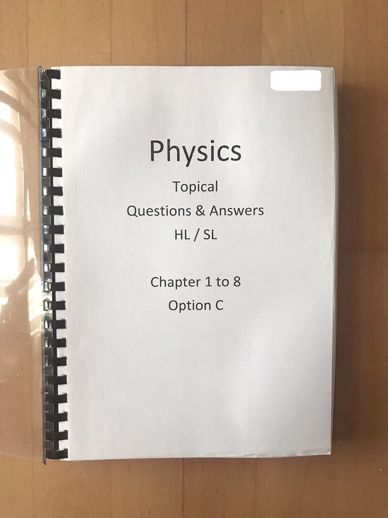 IB Physics HL Practices, Hobbies & Toys, Books & Magazines, Assessment ...