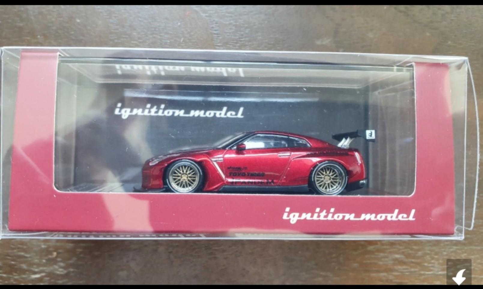 Ignition Model IG – Nissan Pandem R35 GT-R White & Red Pair (same as ...