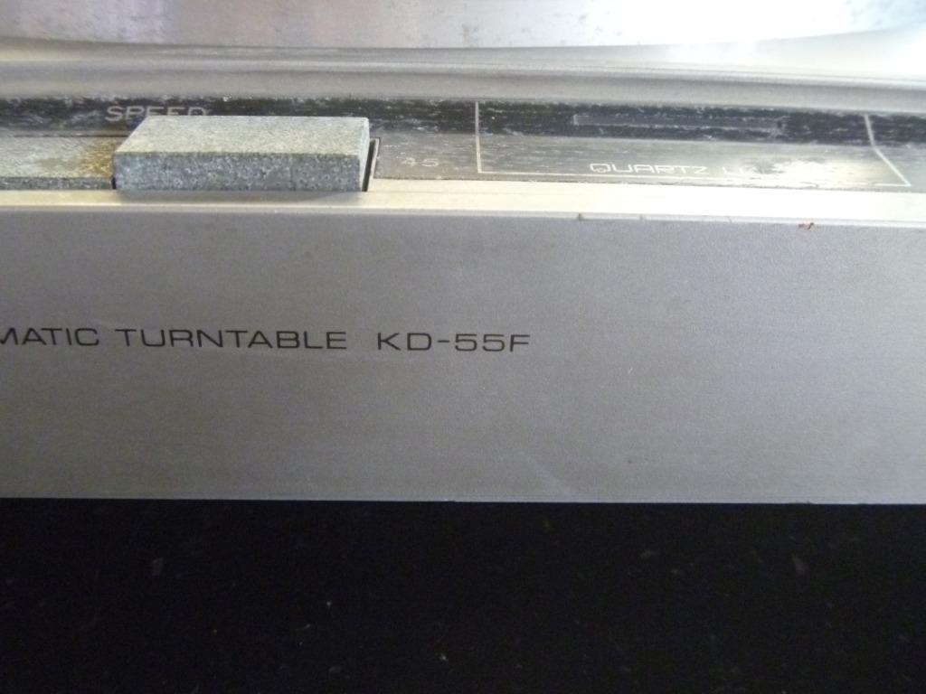 Kenwood KD-55F Turntable, Audio, Other Audio Equipment on Carousell