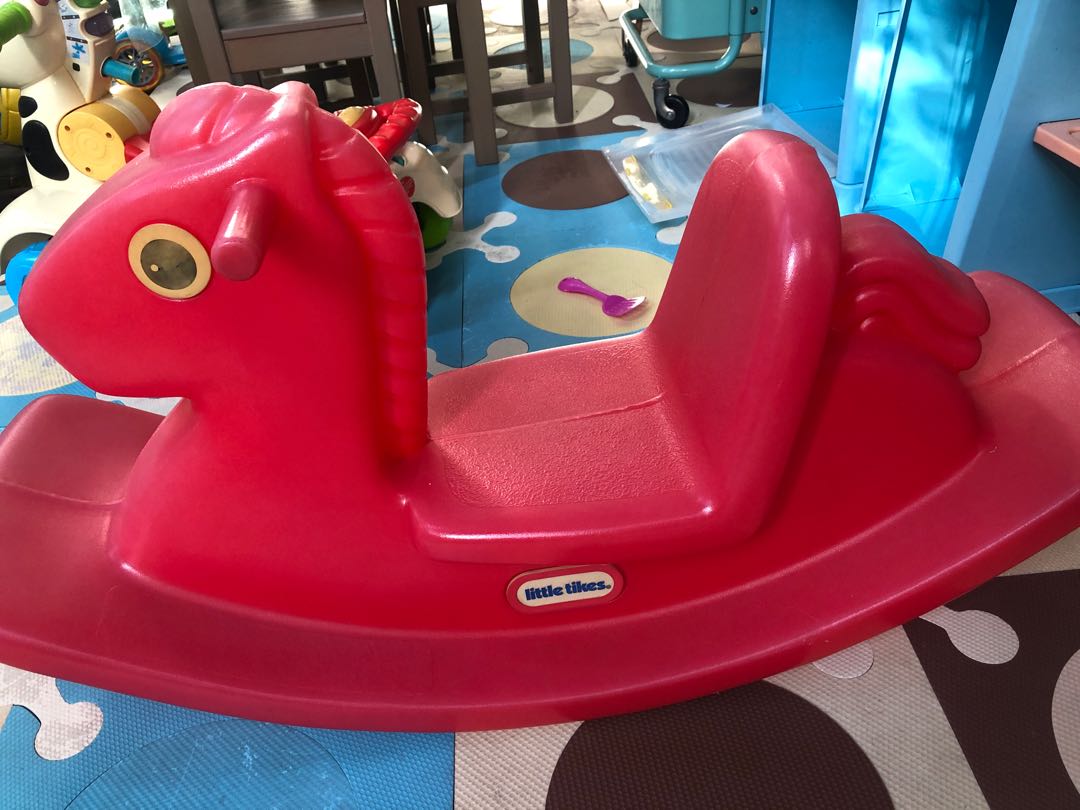 Little Tikes rocking horse, Babies & Kids, Baby Nursery & Kids ...