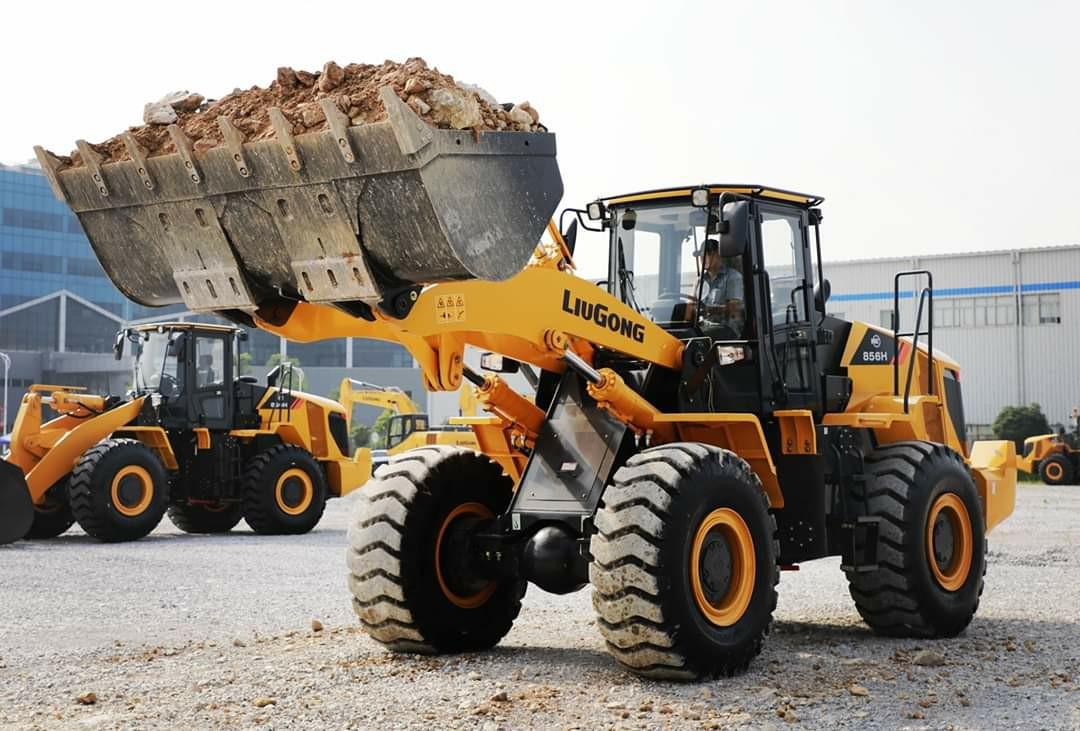 Liugong 10T 11T 14T vibratory roller pison wheel loader payloader ...
