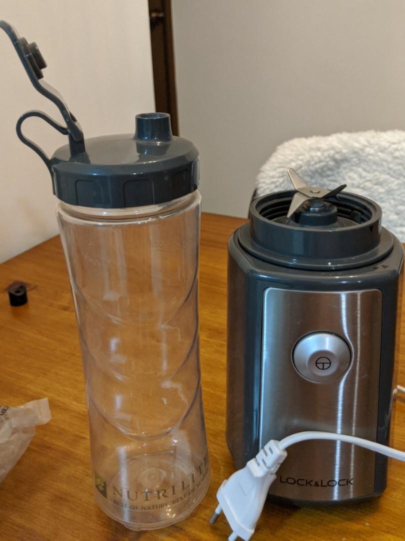 Lock & lock mini blender c/w bottle, TV & Home Appliances, Kitchen ...