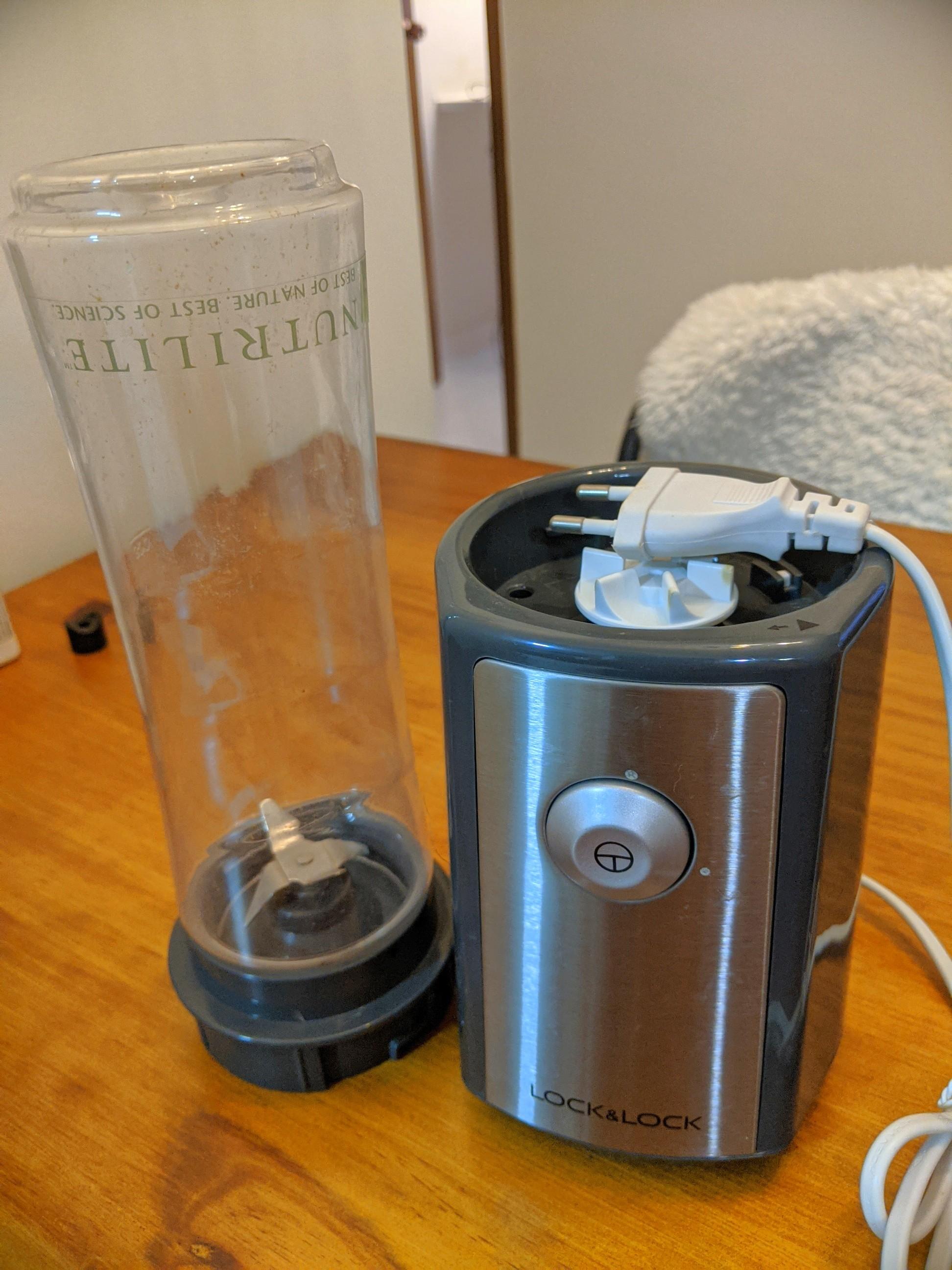 Lock & lock mini blender c/w bottle, TV & Home Appliances, Kitchen ...