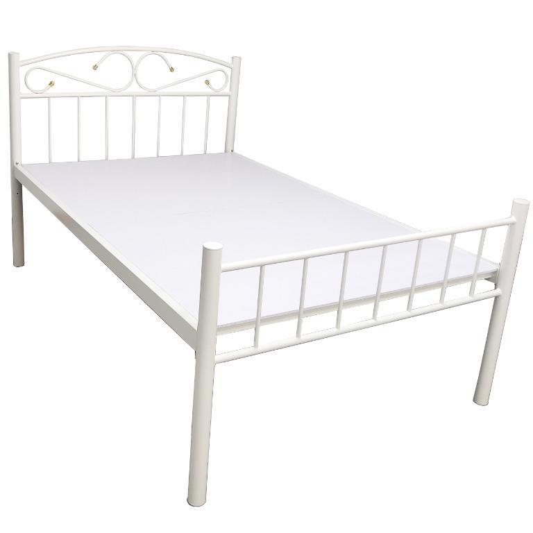 4x6 鐵床架 48x72 metal bed frame Hong Kong all size, 傢俬＆家居, 傢俬, 床架及床褥 ...