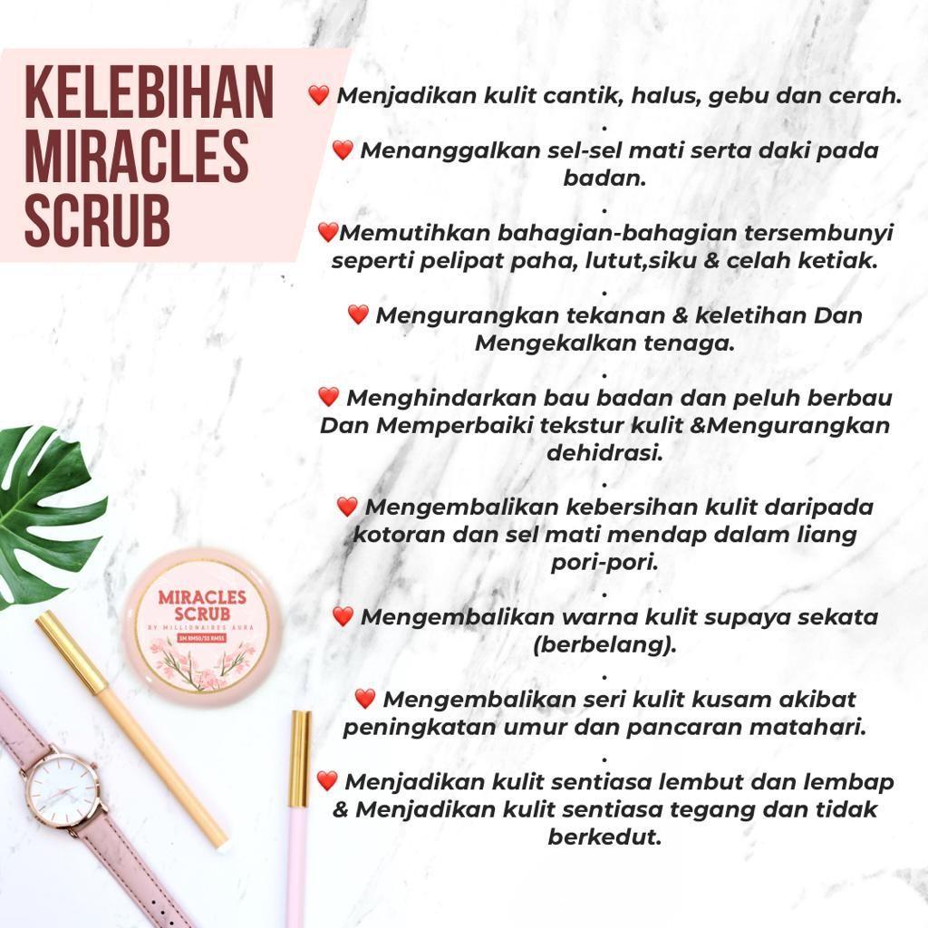 Miracle Scrub, Beauty & Personal Care, Bath & Body, Body Care on Carousell