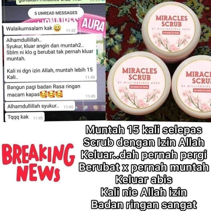 Miracle Scrub, Beauty & Personal Care, Bath & Body, Body Care on Carousell