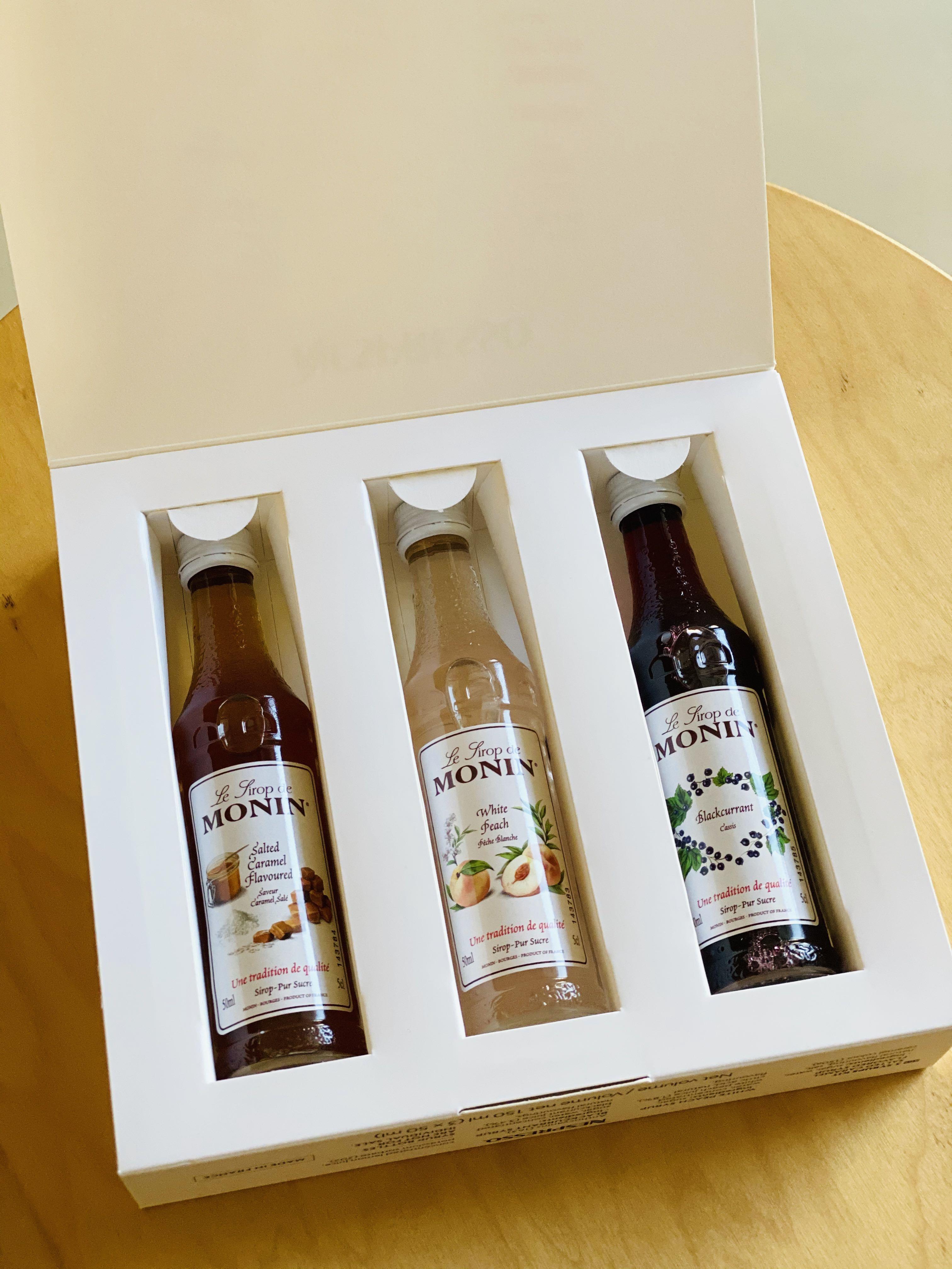 Monin Syrup (3 Flavours), Food & Drinks, Beverages on Carousell