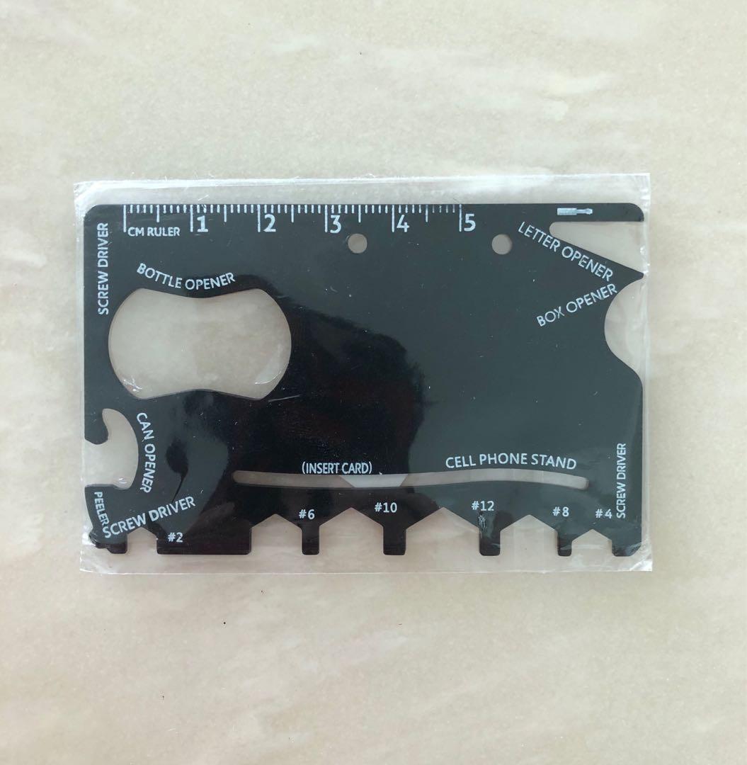Multi Tool Card, Furniture & Home Living, Home Improvement & Organisation, Home Improvement ...
