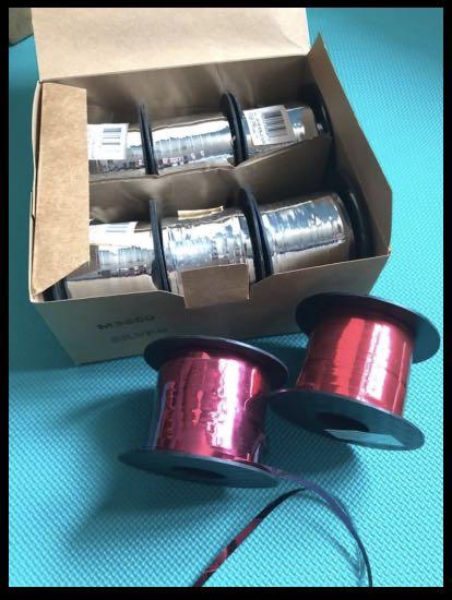 Mylar balloon ribbons - Qualatex, Hobbies & Toys, Stationery & Craft ...