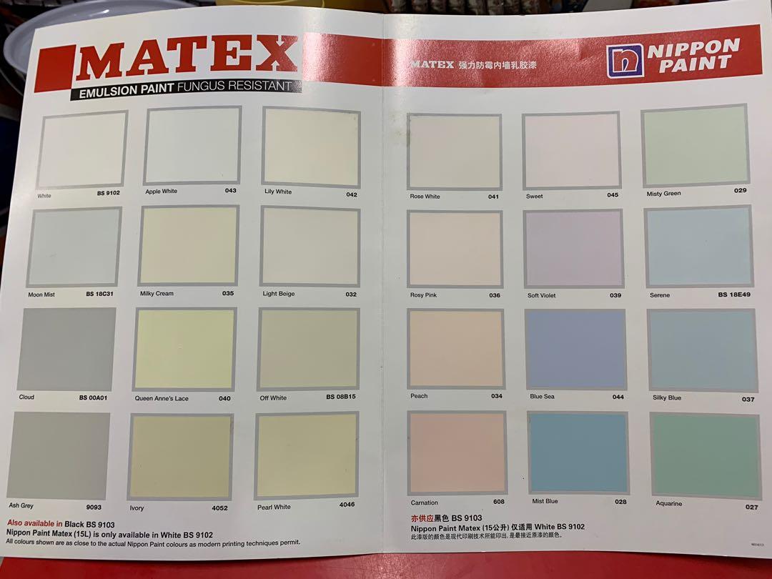 Nippon Matex Emulsion Paint, Everything Else on Carousell
