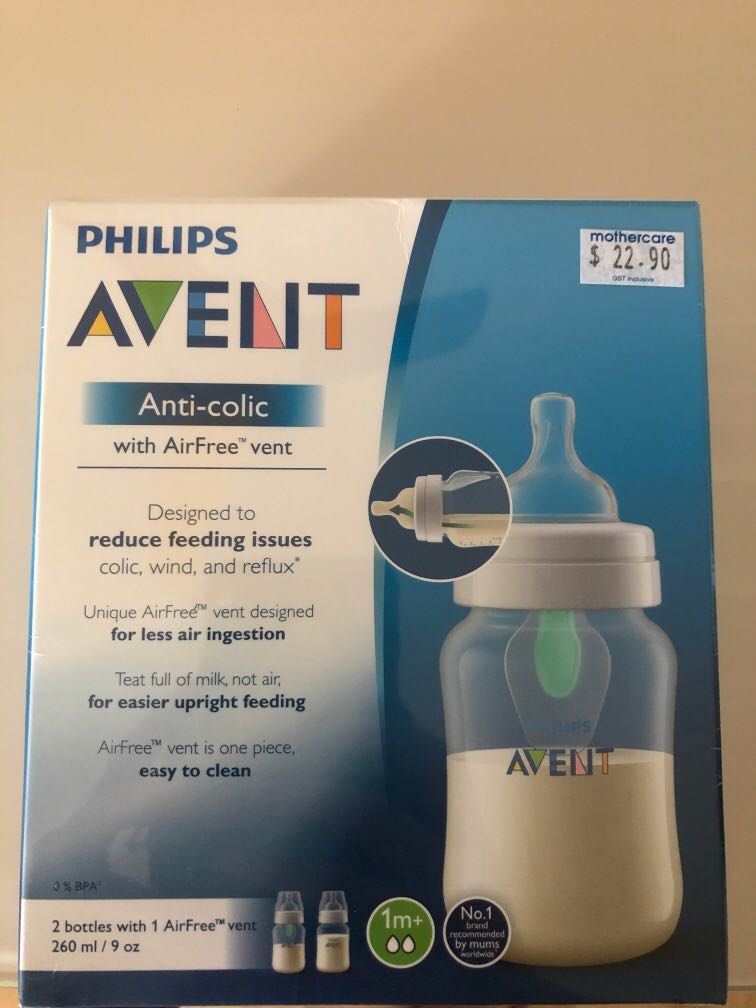 Philip avent anti colic bottle 260ml, Babies & Kids, Nursing & Feeding ...