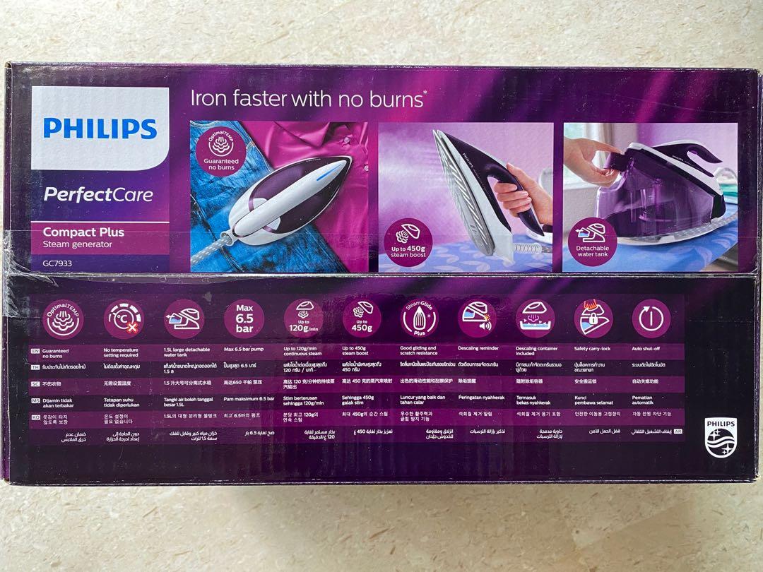 Philips Perfect Care compact plus steam iron, Furniture & Home Living ...