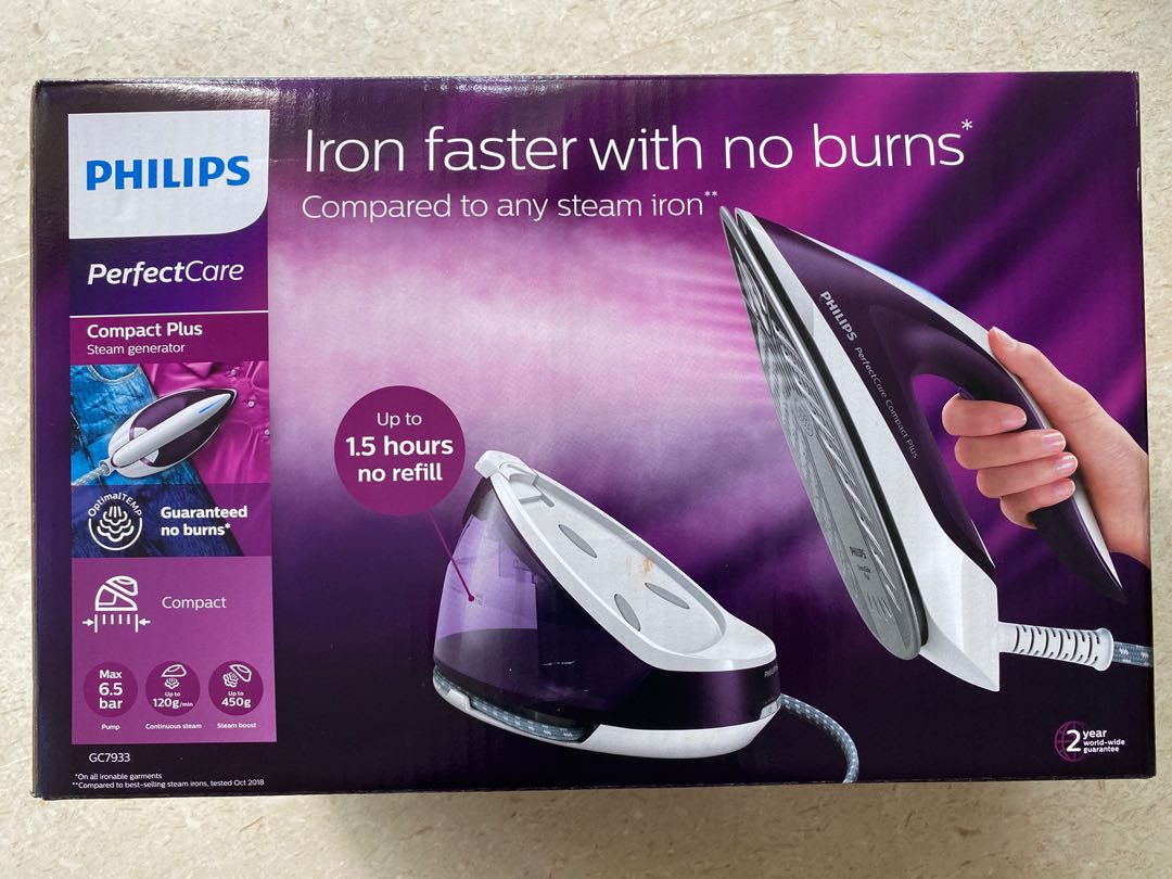 Philips Perfect Care compact plus steam iron, Furniture & Home Living ...