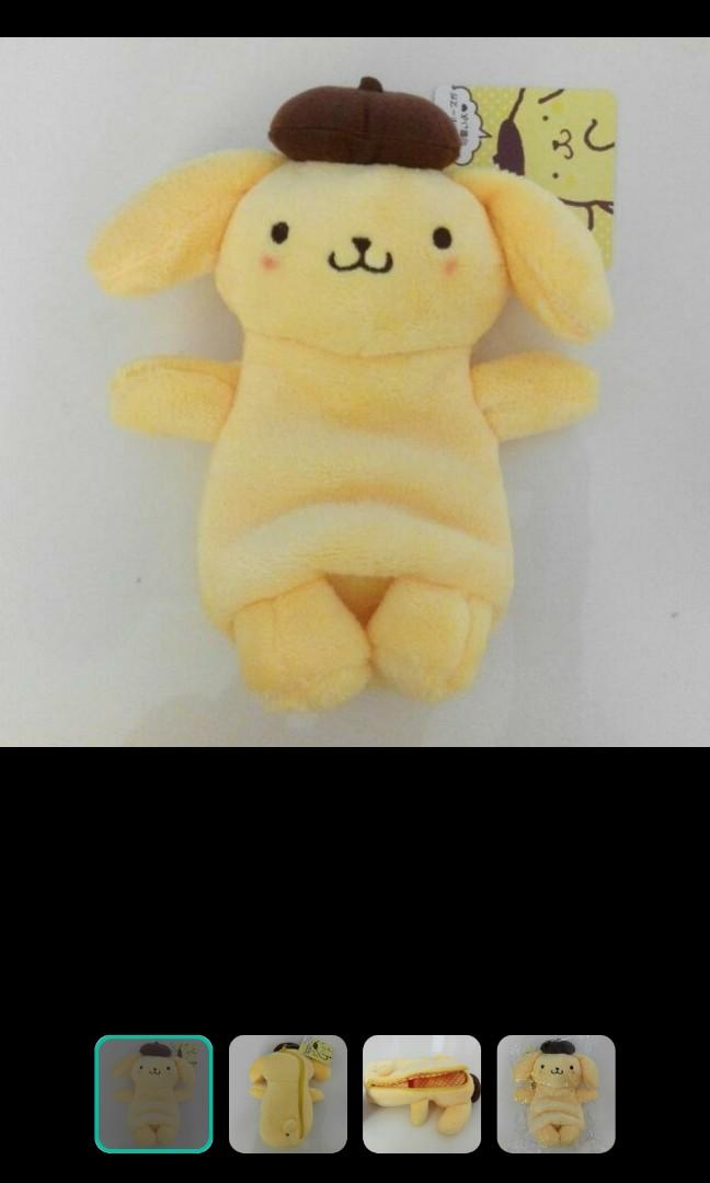 Pompompurin , Muffin , Powder , Custard , Bagel & Tart Plushy , Room ...