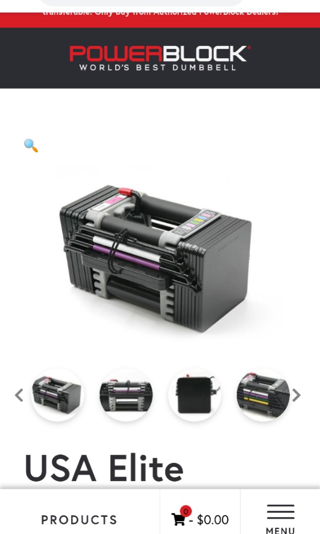 Power Block USA Elite, Sports Equipment, Other Sports Equipment and ...