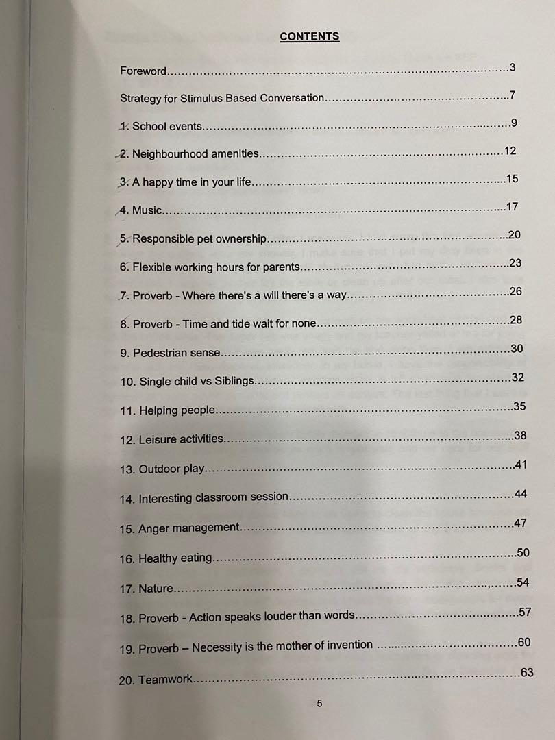 PSLE P6 English Oral - Stimulus Based Conversation, Hobbies & Toys ...