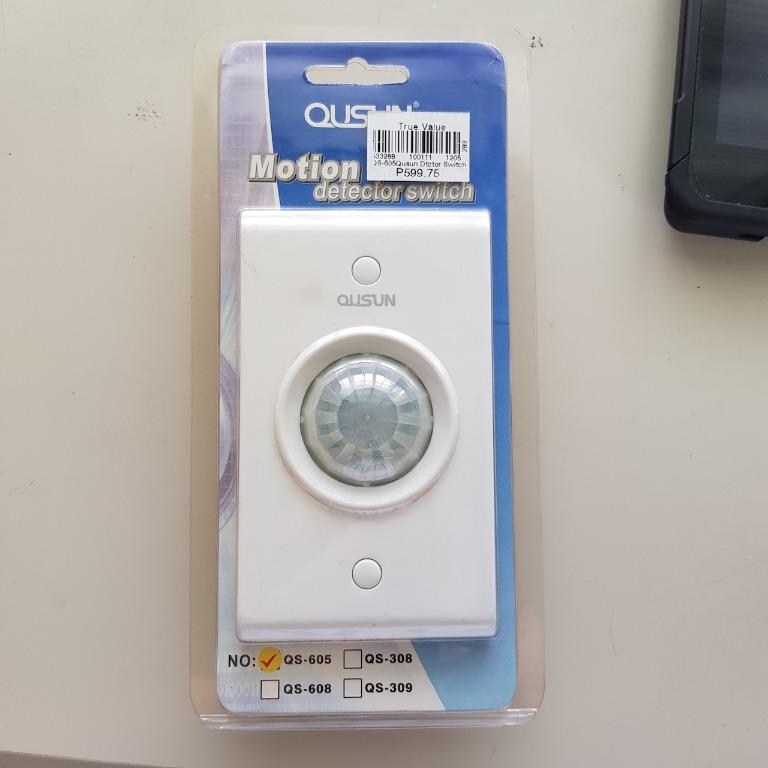 Qusun QS-605 Motion Detector Sensor Switch for Light, Furniture & Home ...