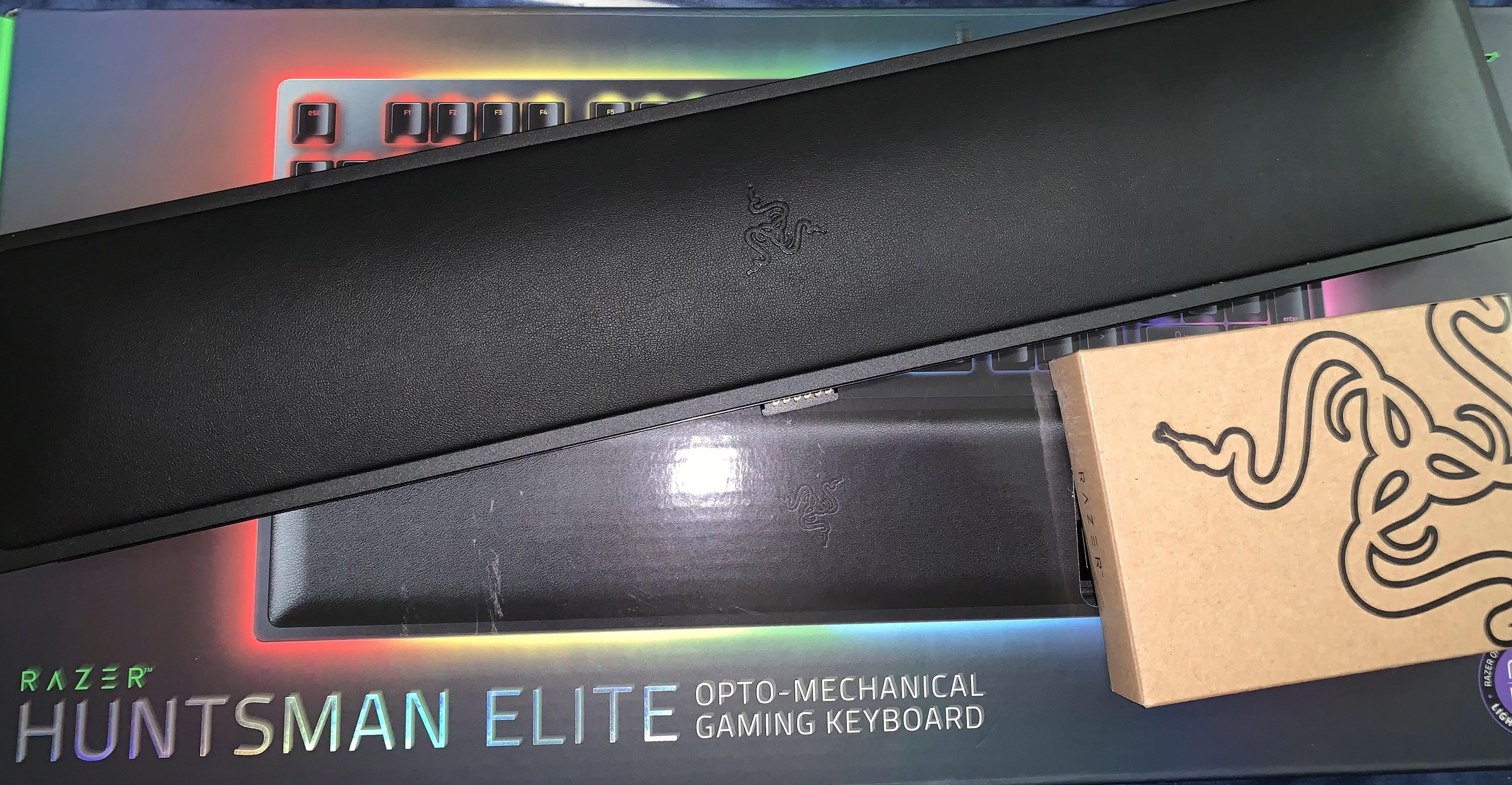 Razer Huntsman Elite keyboard + Razer metallic Keycap set(New ...