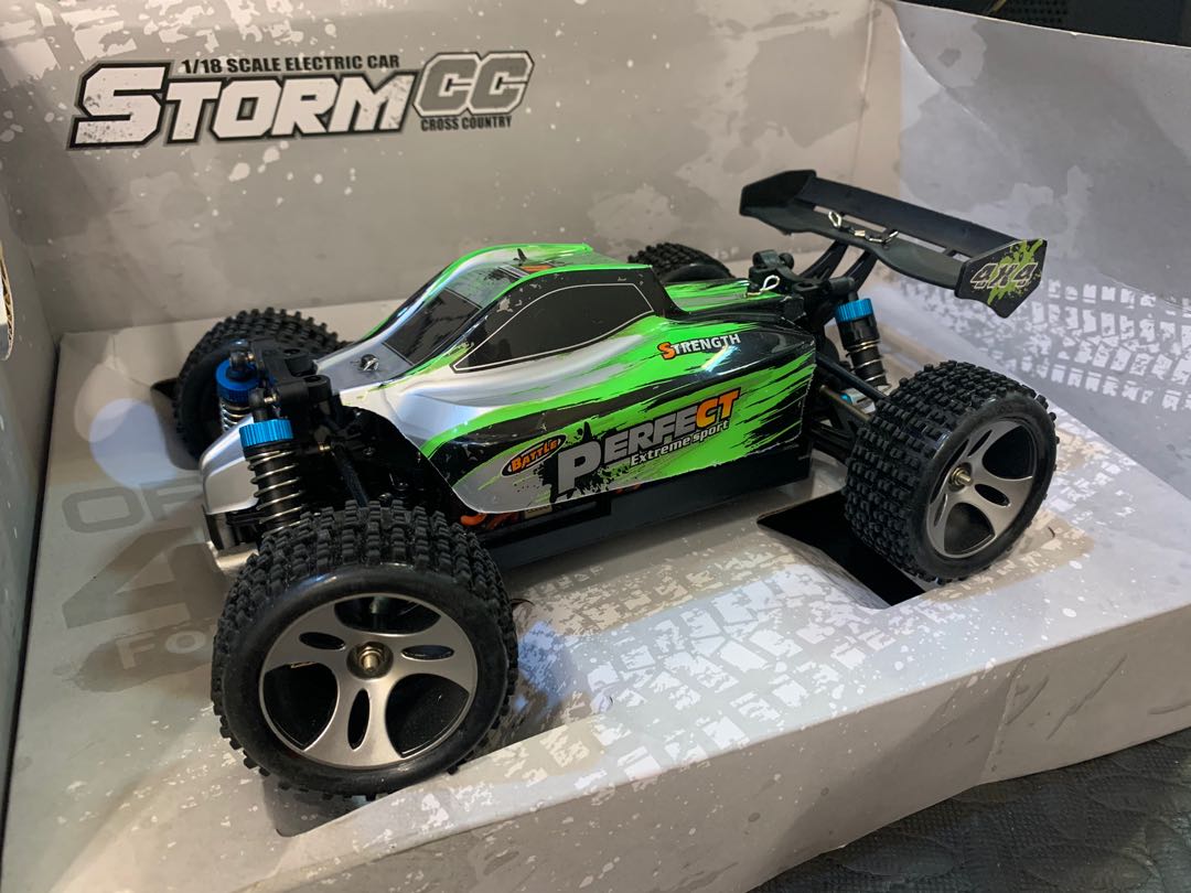 RC 4 wheel Drive ( STORM ) 1:18 scale RTR, Hobbies & Toys, Toys & Games ...