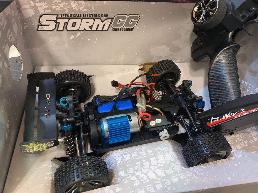 RC 4 wheel Drive ( STORM ) 1:18 scale RTR, Hobbies & Toys, Toys & Games ...