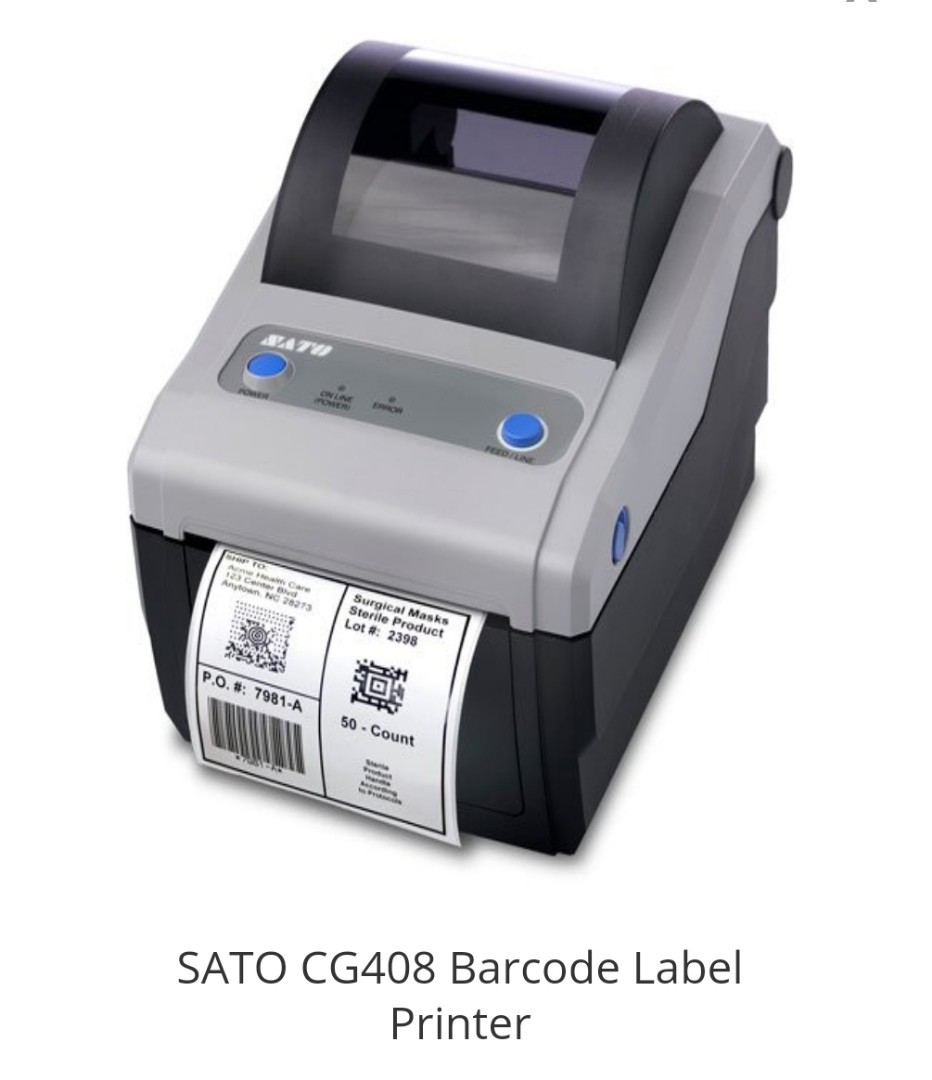 SATO CG408 BARCODE PRINTER, Everything Else on Carousell